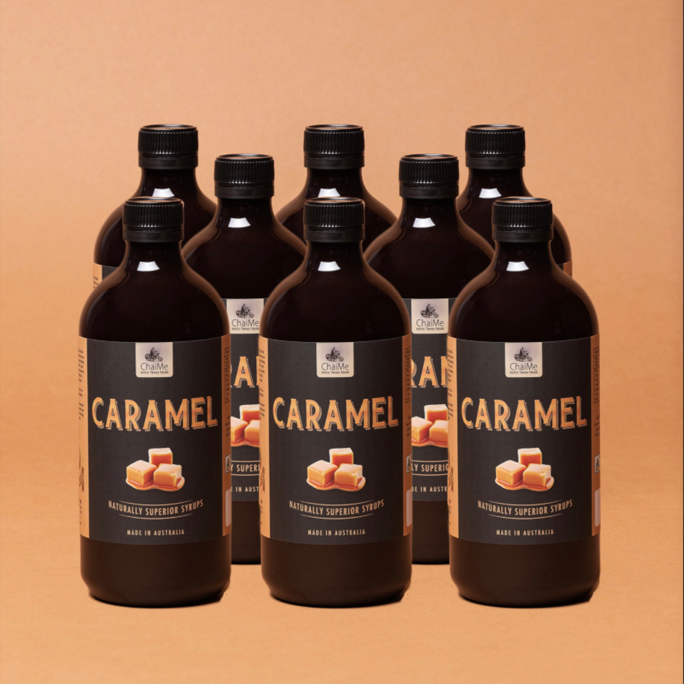 Natural Caramel Syrup 750ml | Premium Caramel Syrup for Cafes – Chai Me